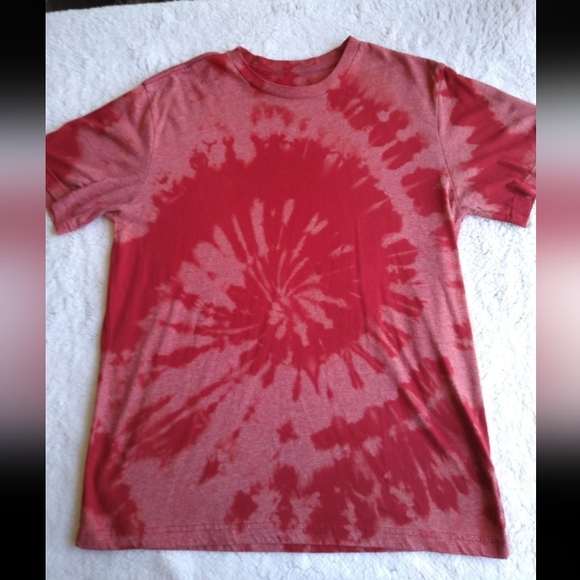George | Shirts | Red Acid Washed Shirt | Poshmark